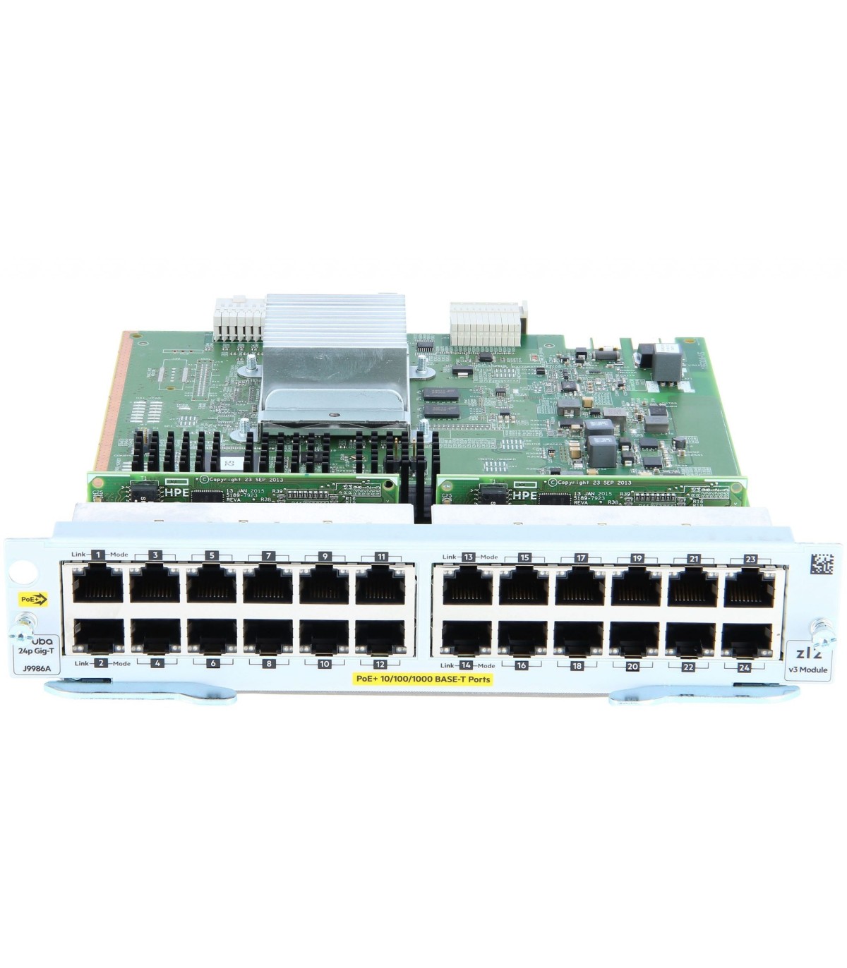 J9986A - Aruba 24p 1000BASE-T PoE v3 zl2 Mod (J9986A) - Crenova.ma