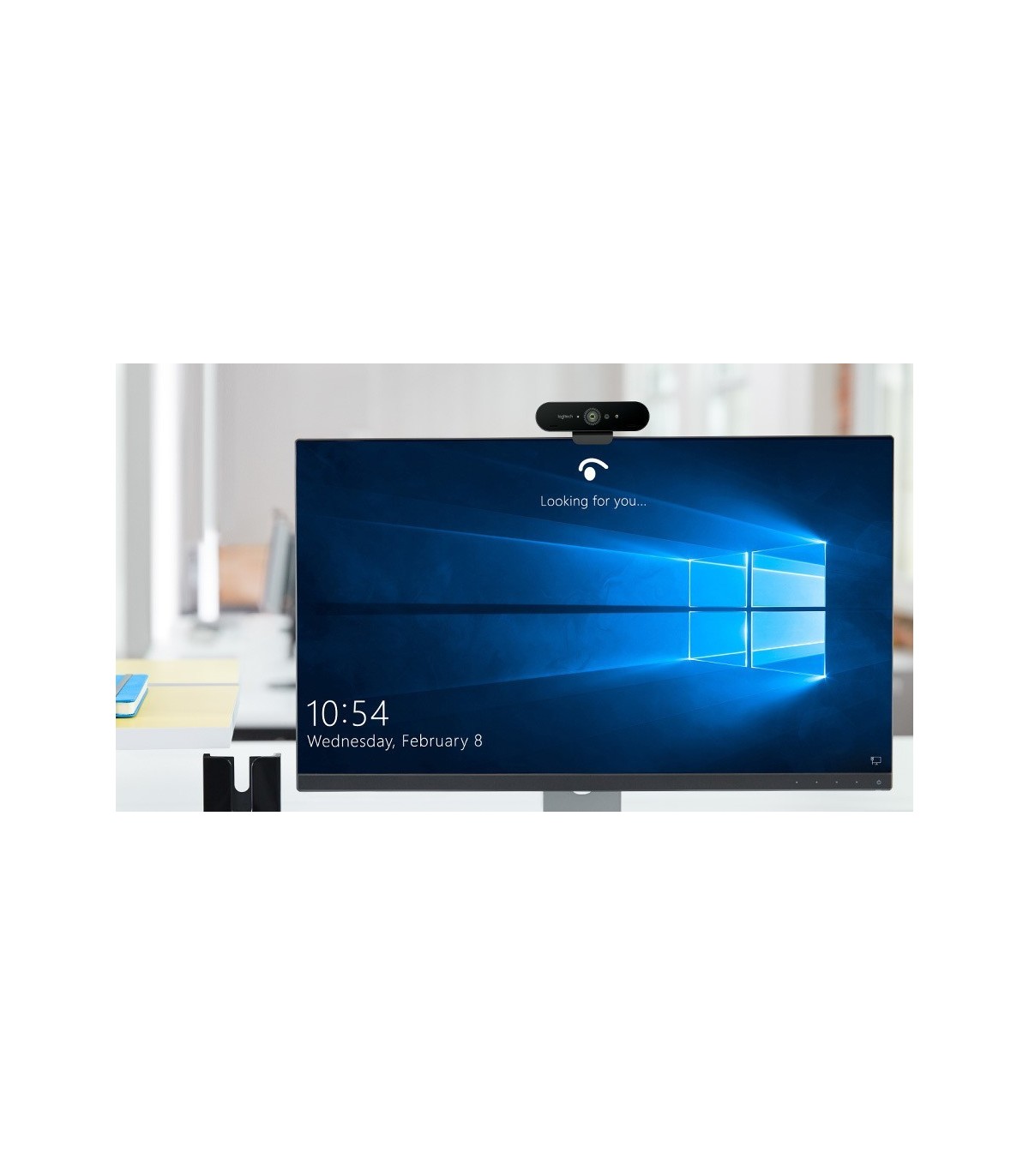 960-001106 - Logitech BRIO 4K Webcam Ultra HD Noir - Crenova.ma