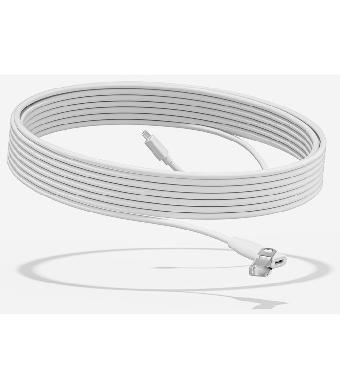 Logitech Rally Mic Pod Extension Cable Blanc | Prix Maroc