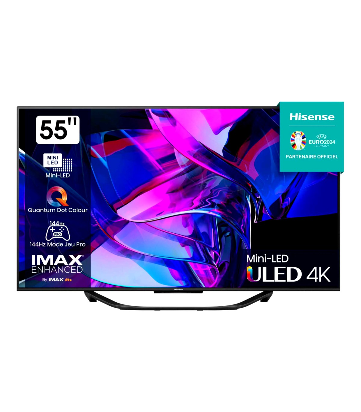 Hisense – Smart TV QLED 55'' 4K UHD, Dolby Vision & U5.0 | Prix Maroc