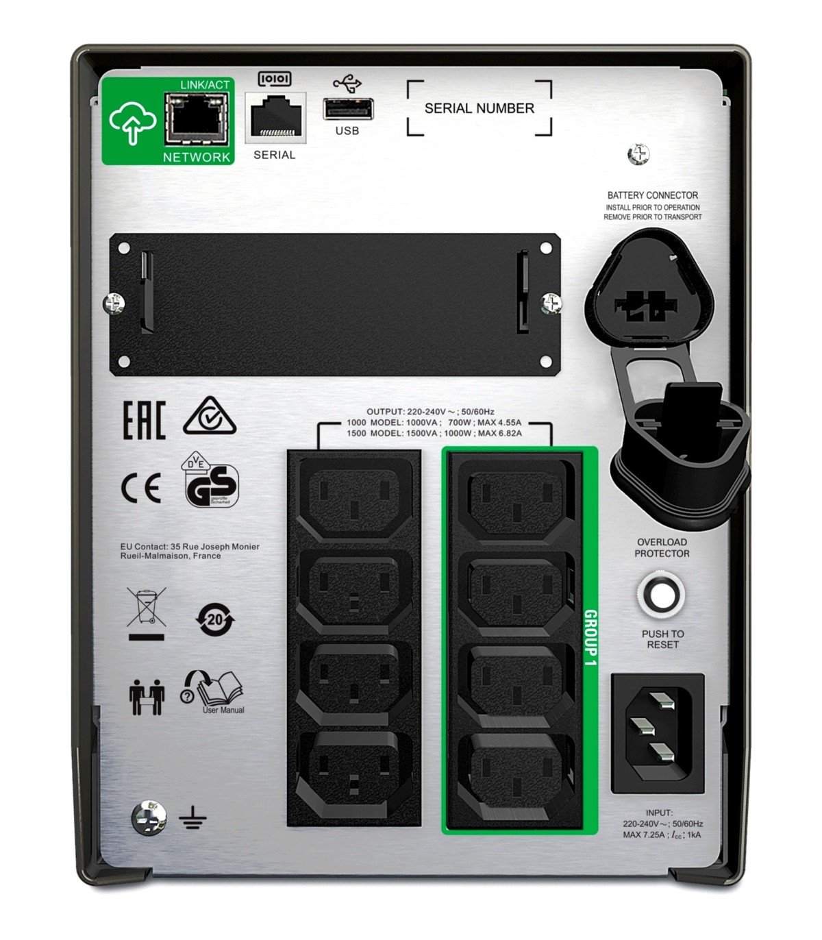 Onduleur APC Smart-UPS – 1500VA, Line-Interactive, 230V, | Prix Maroc